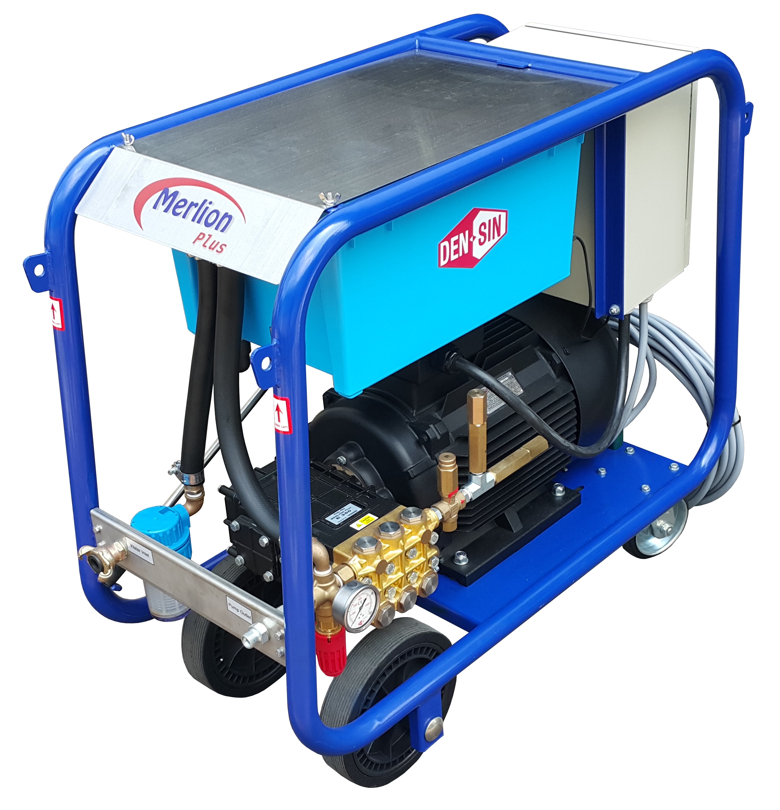590858 WATER BLASTER HIGH PRESSURE, MERLION PLUS E-350 AC440V 24HP ...